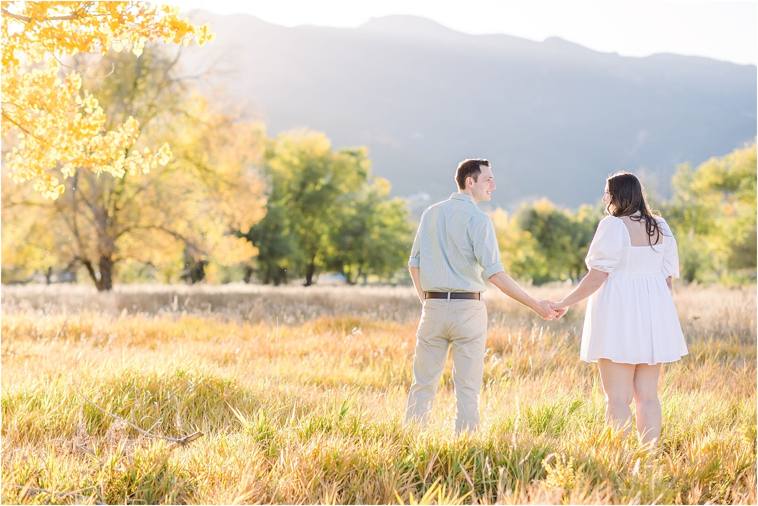 Rachel And Mitch Colorado Springs Engagement At The Broadmoor