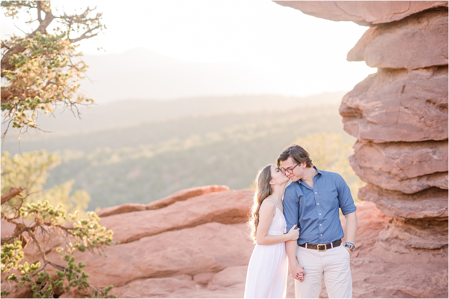 Autumn & Daniel | Engagement at Garden of the Gods - MaggShots Photography