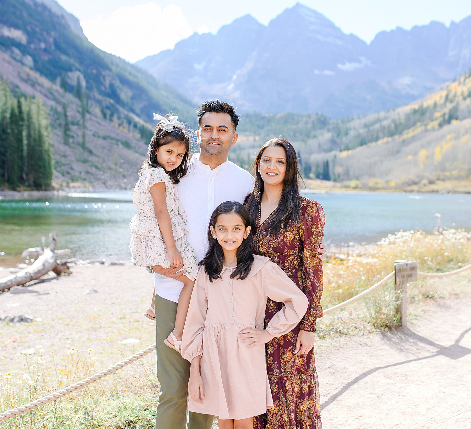 Family Portraits in Maroon Bells