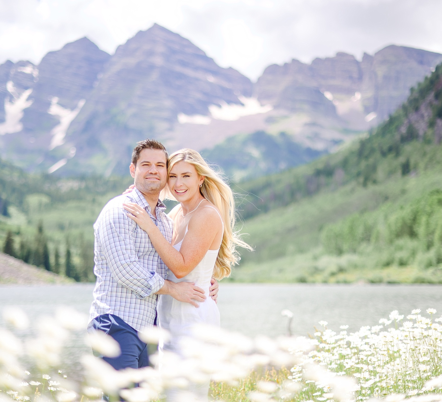 Engagement Session in Maroon Bells Aspen, Colorado
