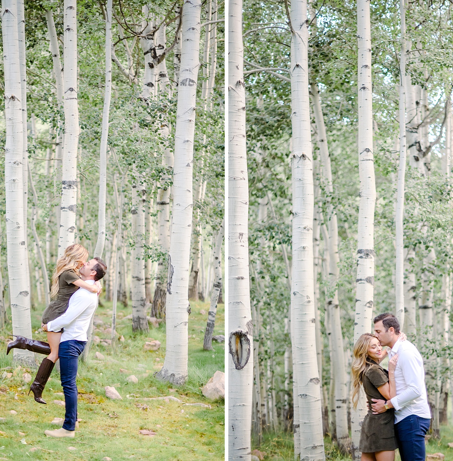 Engagement Portraits | Downtown Aspen, Colorado