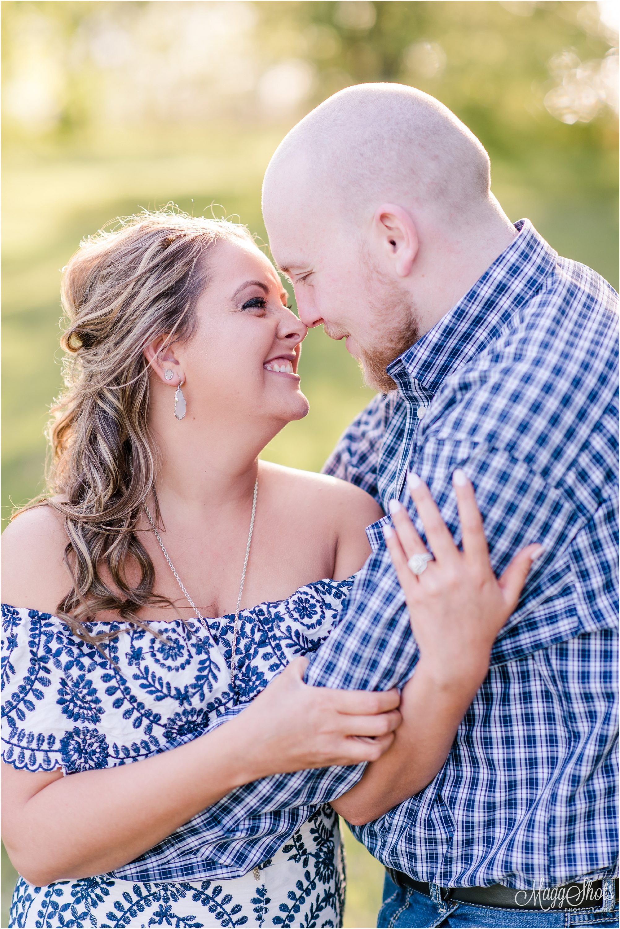 Shelby & Tyler's Engagements at Pilot Knoll Park Maggshots Photography