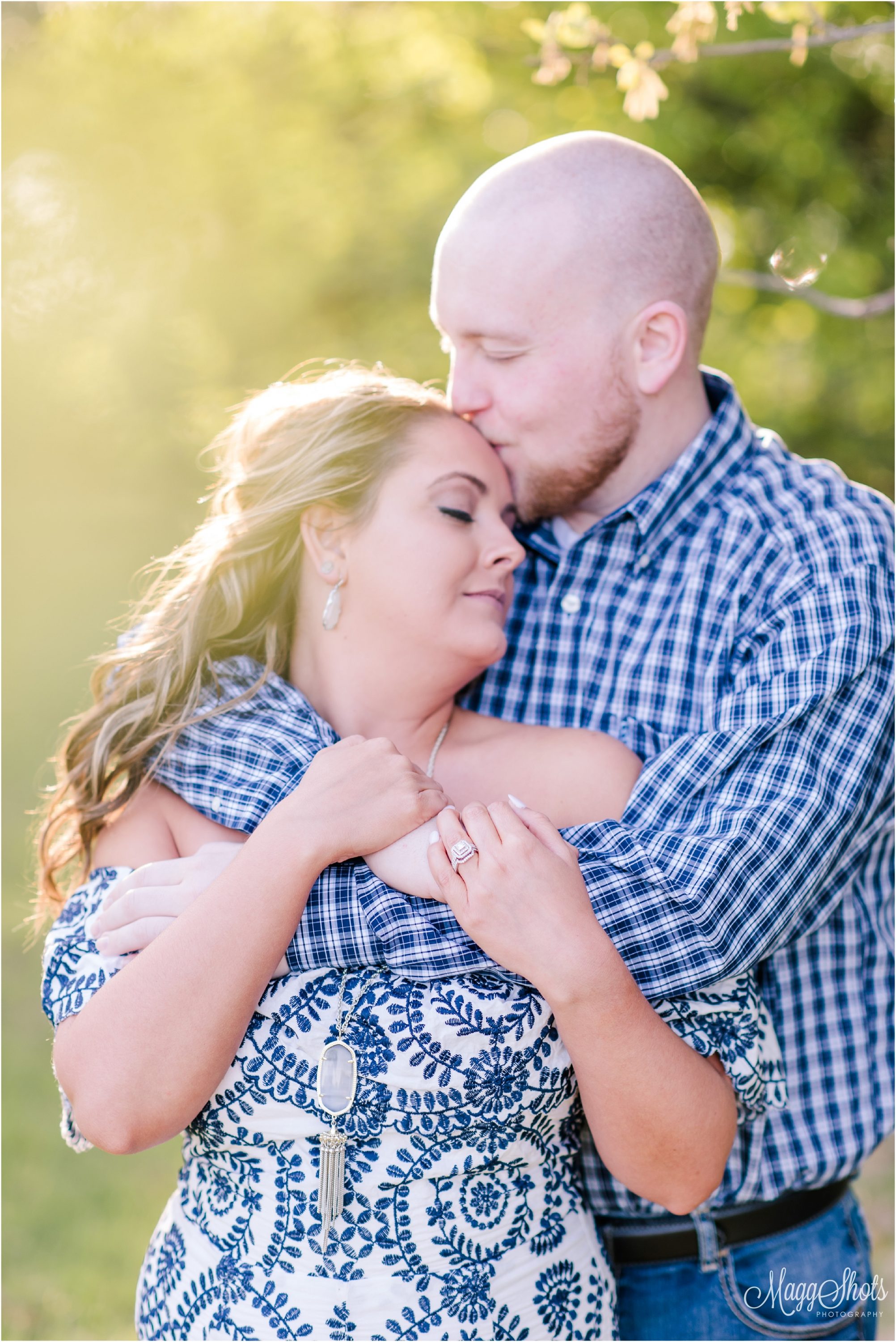 Shelby & Tyler's Engagements at Pilot Knoll Park Maggshots Photography