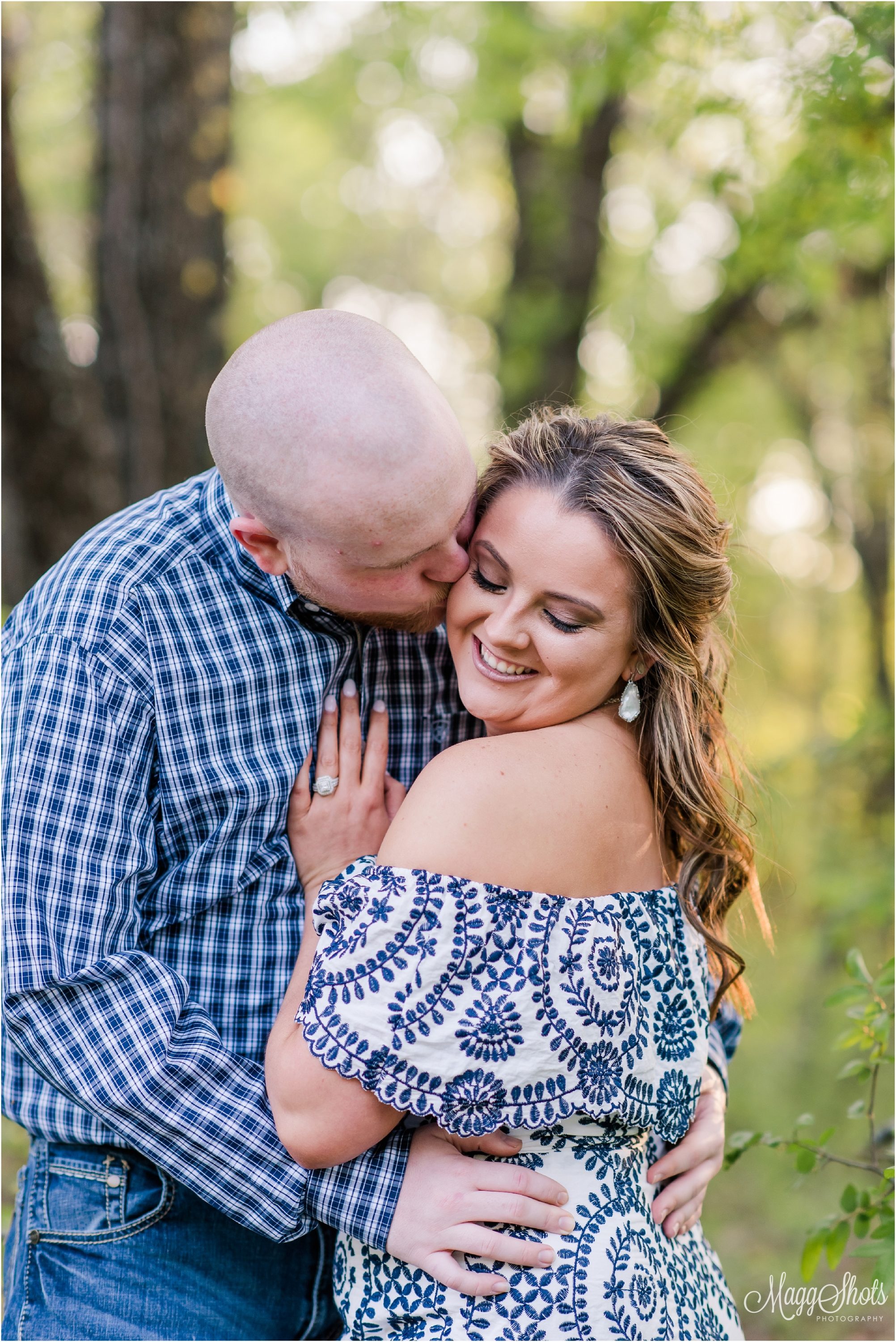 Shelby & Tyler's Engagements at Pilot Knoll Park Maggshots Photography