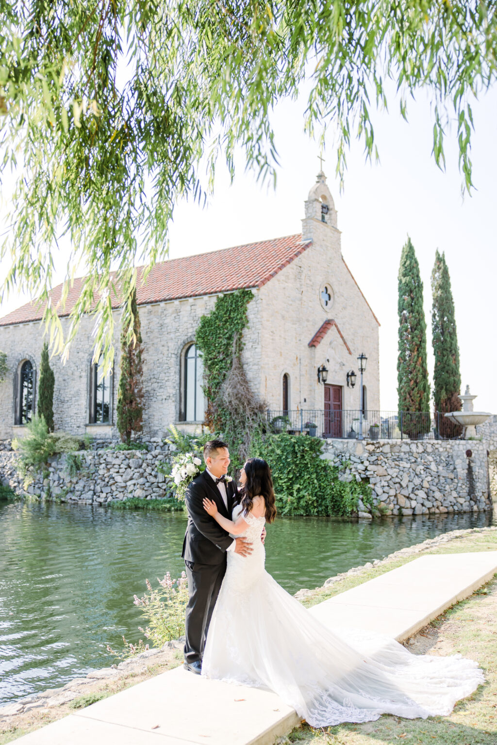 Katy + Curry | Wedding Reception at Chandler's Garden in Celina, TX ...